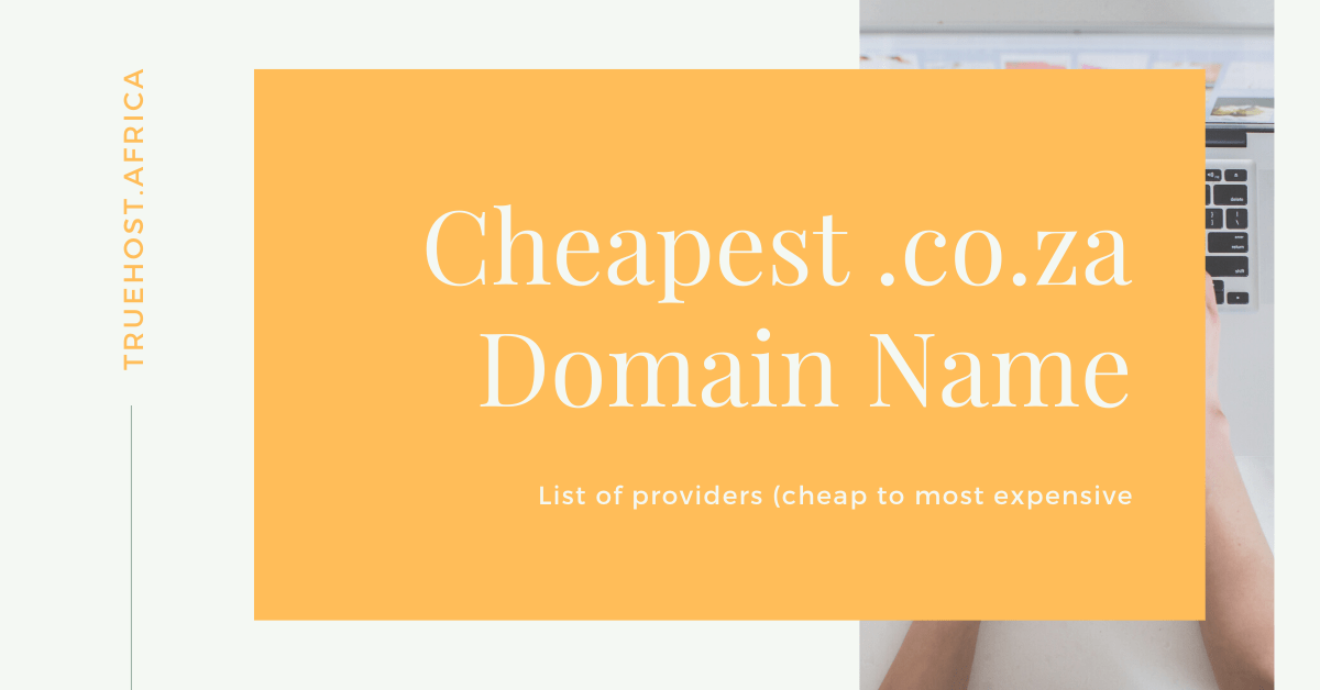 Cheapest .co.za Domain Name (Top Providers)