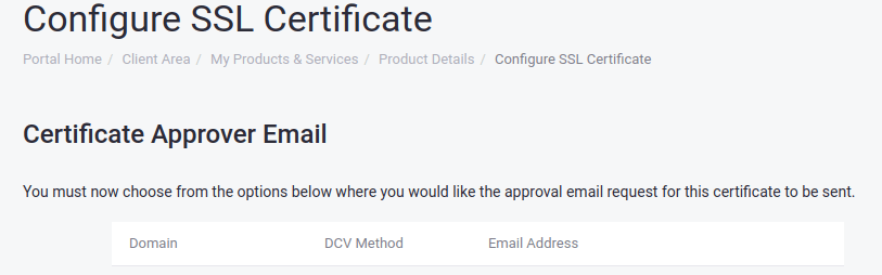 How to install premium SSL certificate from your client area